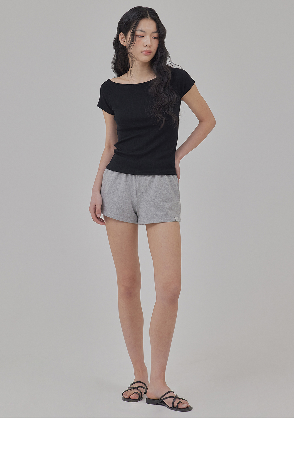 RAGLAN SLEEVED BOAT NECK TOP_T516TP100 - 감도 깊은 취향 셀렉트샵 29CM